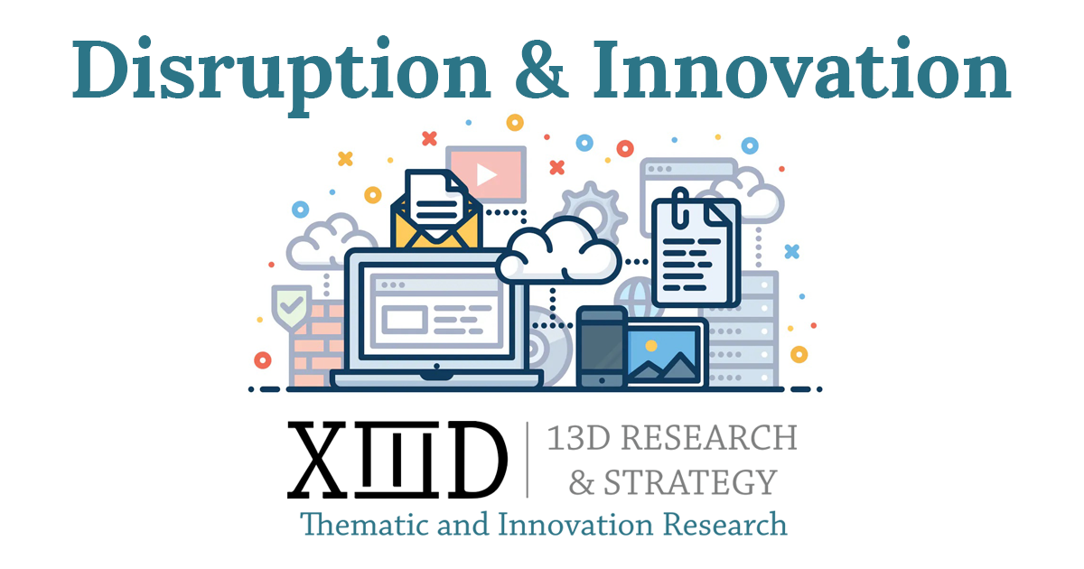 13D Research & Strategy - Disruption & Innovation